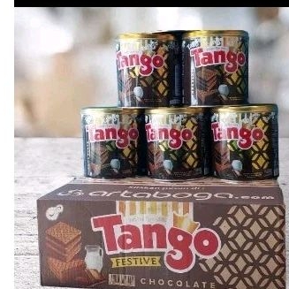 Jual Tango Wafer Chocolate kaleng 270 g/dus(Promo siapa cepat) | Shopee ...