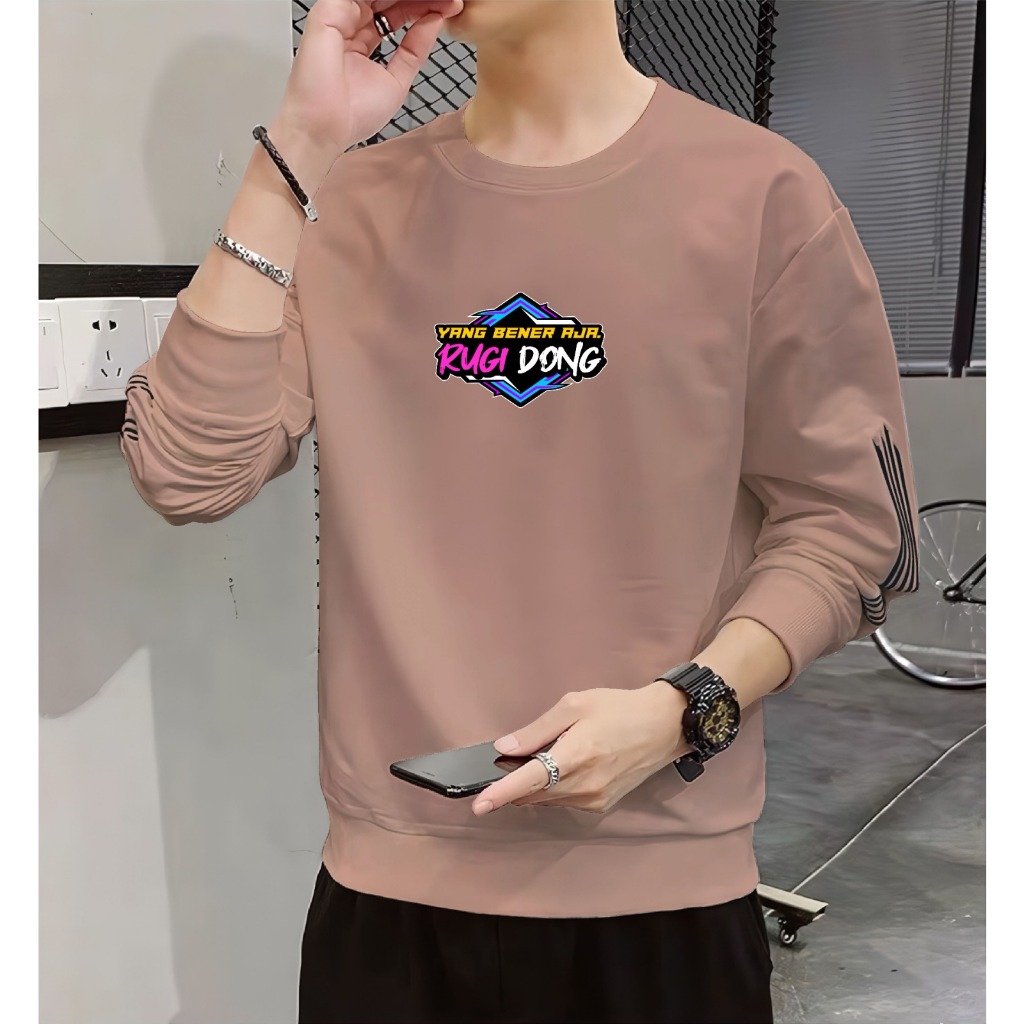 Jual Promo Sweater Pria Keren Kaos Cowok Kekinian Sweatshirt Remaja ...