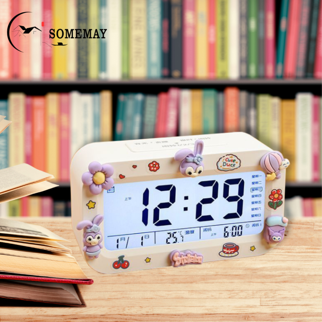 Jual SOMEMAY Jam alarm M35/ Digital Jam Weker Mini Mode Alarm / Jam ...