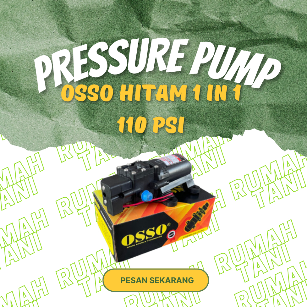 Jual dinamo pompa air sprayer elektrik osso dc 12v 1 in 1 110 psi warna ...