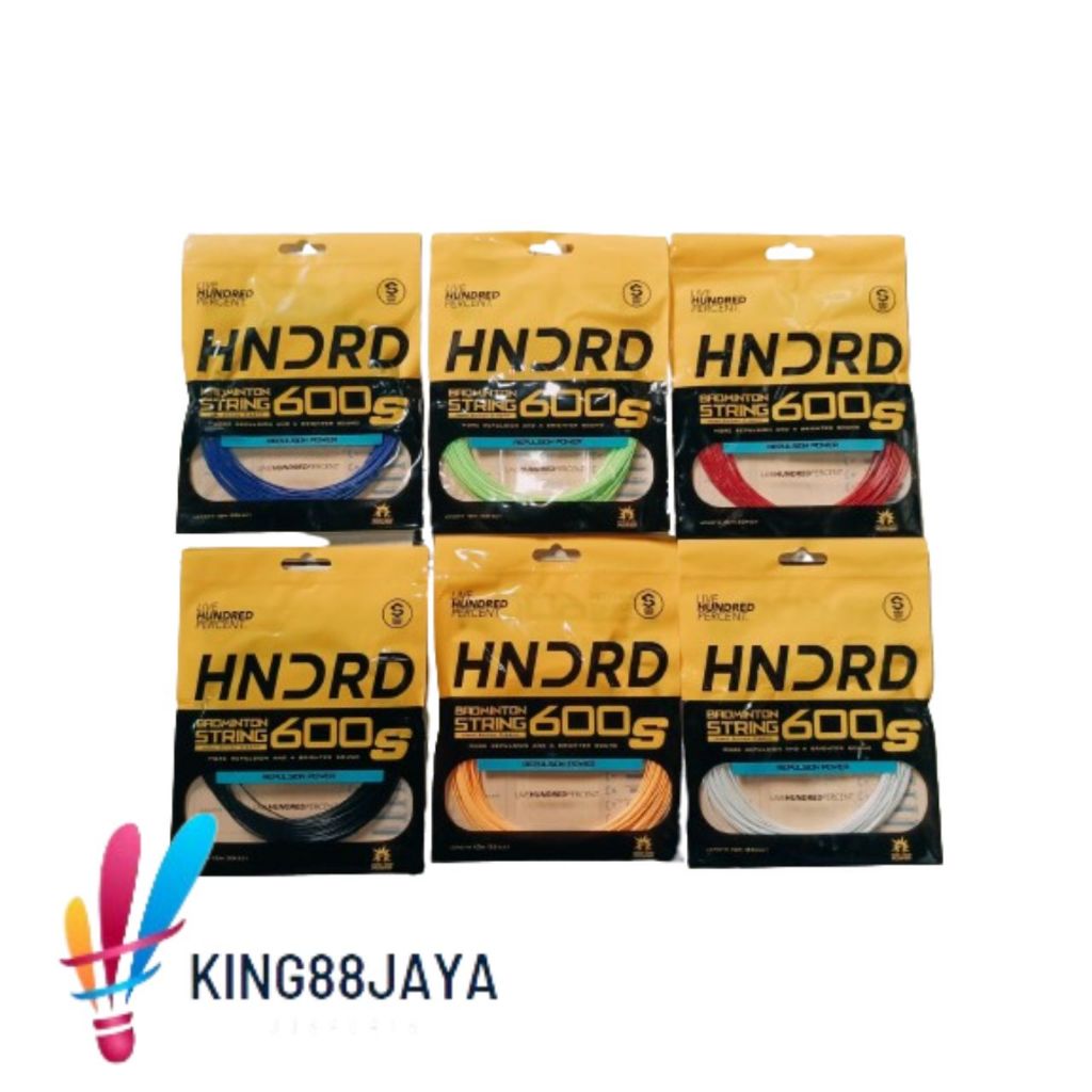 Jual senar raket badminton hundred 600S | Shopee Indonesia