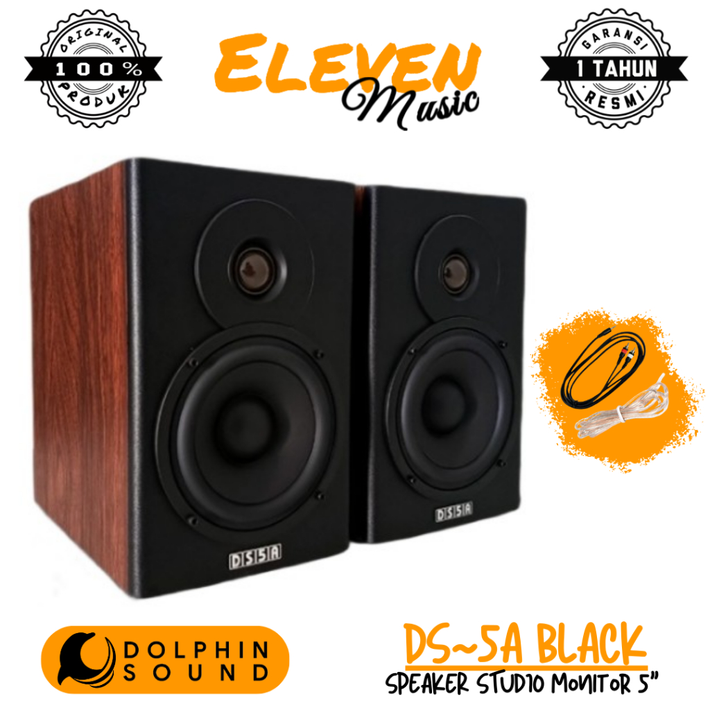 Jual Dolphin Sound DS5A ds5 a Speaker Monitor Dolpin Sound DS-5A ...