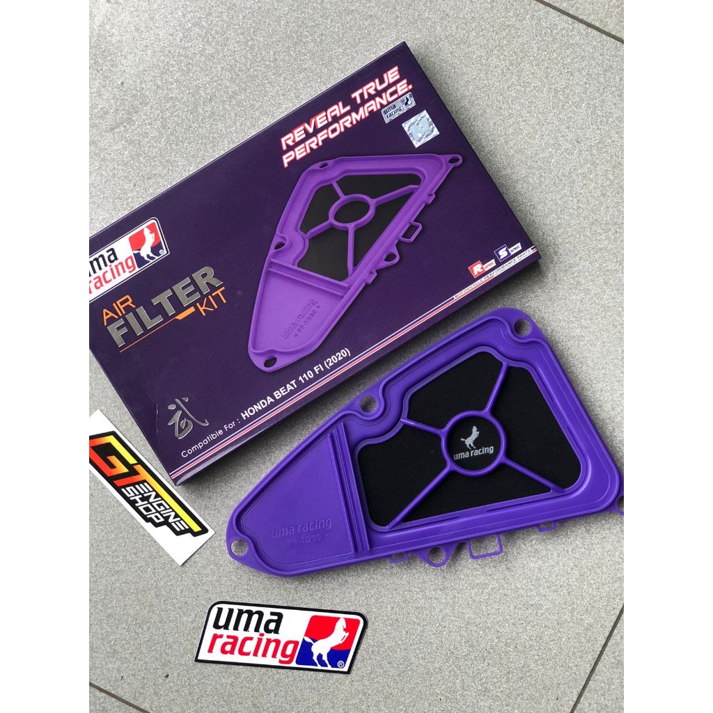 Jual AIR FILTER DUAL KIT FILTER UDARA SARINGAN UDARA UMA RACING ALL NEW ...