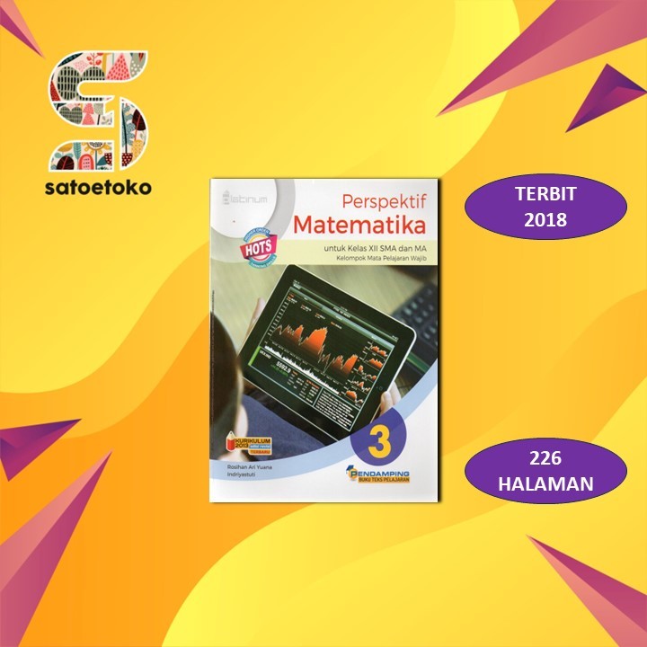 Jual Perspektif Matematika SMA/MA Kelas 12 Kelompok Mata Pelajaran ...