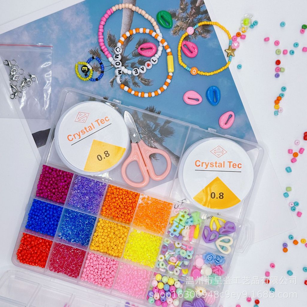 Jual Manik Manik Pasir 1 Box - Manik2 Mote Payet Pasir Paket DIY 2MM ...