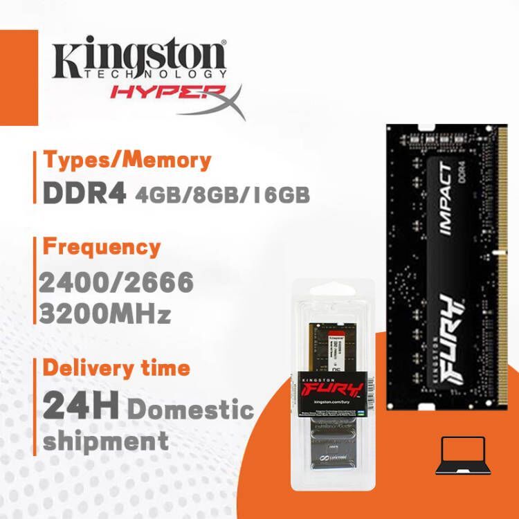 Jual 【Jakarta Spot】4GB/8GB/16GB NEW Kingston FURY Laptop RAM DDR4 2400 2666 3200MHZ SODIMM ...