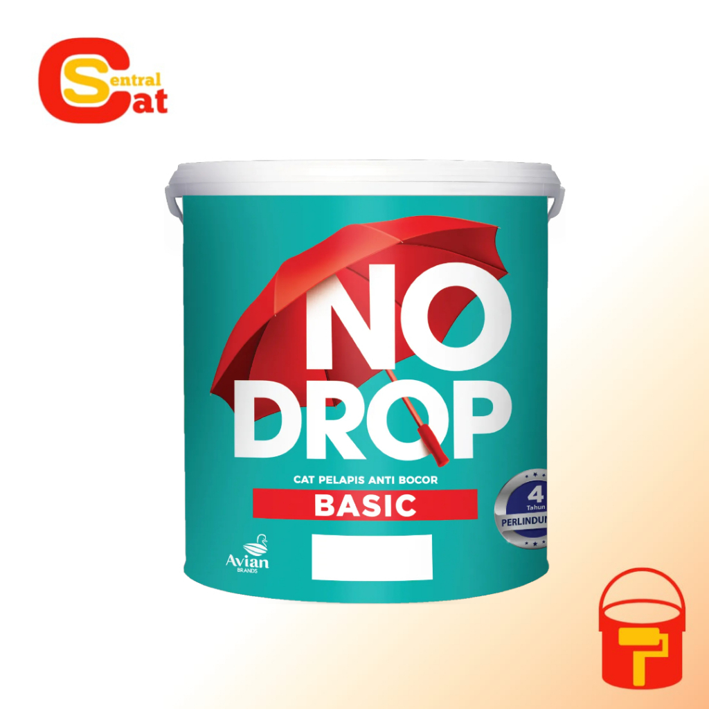 Jual NO DROP BASIC Cat Pelapis Anti Bocor 1 Kg / 4 kg | Shopee Indonesia