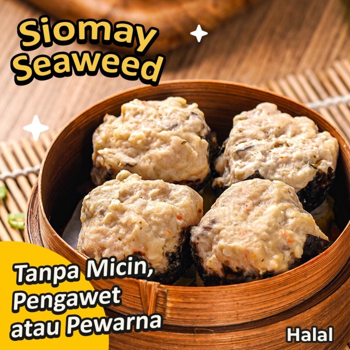 Jual GROSIR !! Dimsum Siomay Rumput Laut Seaweed Nori Dim Sum Sarapan ...