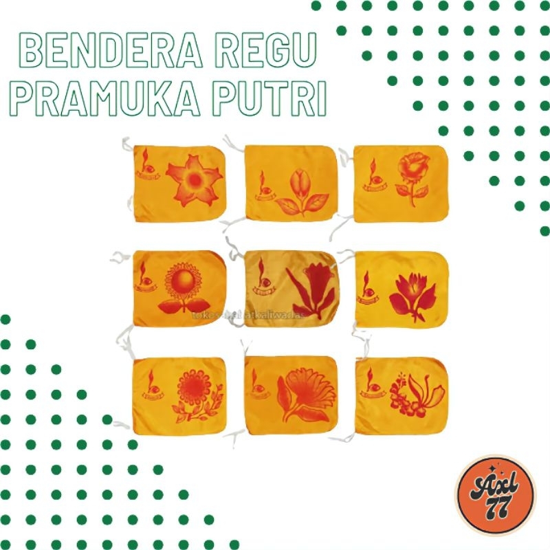 Jual BENDERA REGU PRAMUKA PUTRI | Shopee Indonesia
