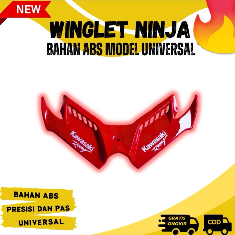 Jual winglet ninja 250 fi atau r15 v2 | Shopee Indonesia