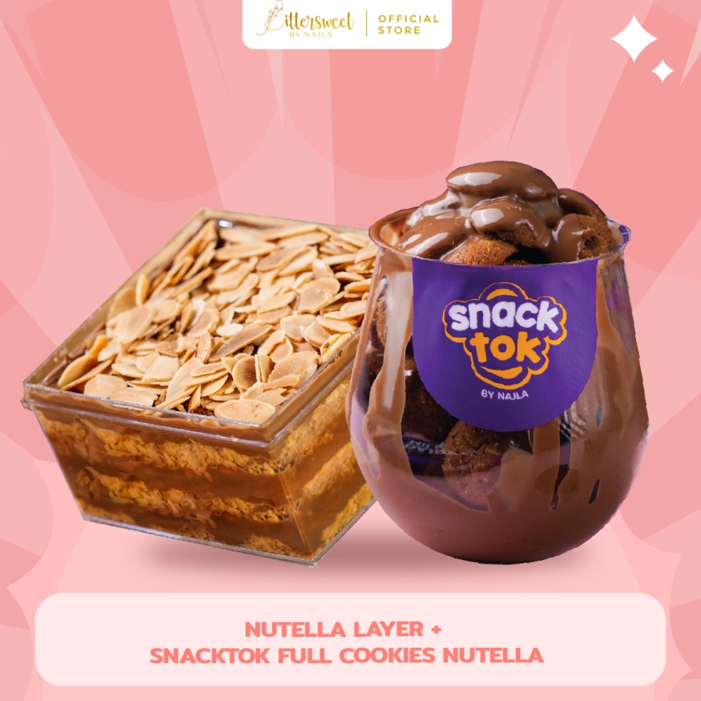 Jual PFS112 Bittersweet by Najla Bundle Snacktok Full Cookies Puff ...