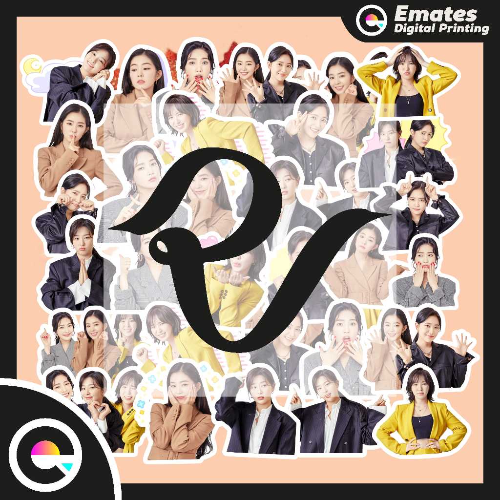 Jual [ISI 25 PCS] Stiker Sticker Red Velvet Personal | Stiker Aesthetic ...