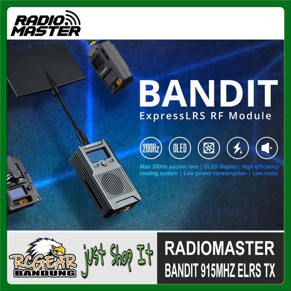 Jual Radiomaster Bandit 915mHZ ExpressLRS ELRS RF LR TX Transmitter ...