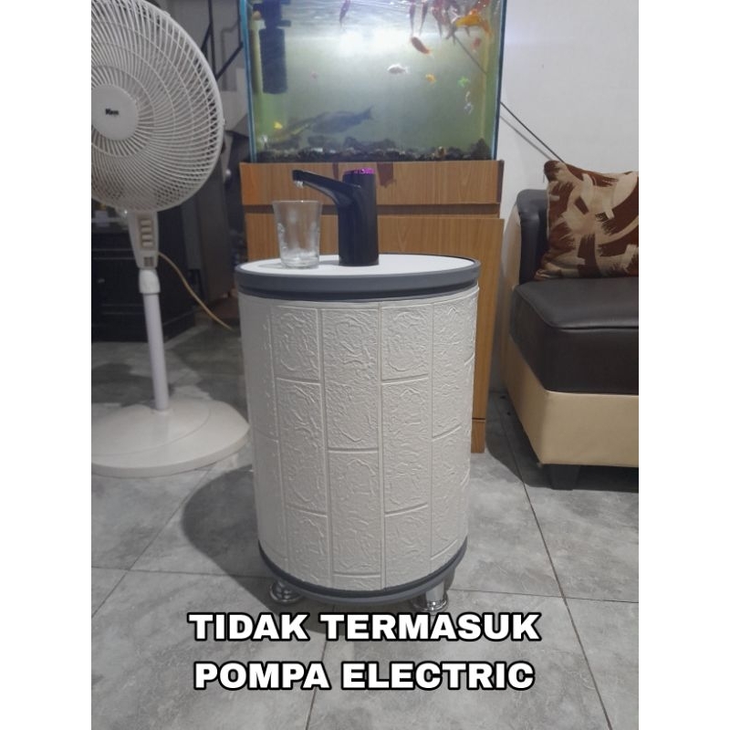 Jual tempat galon aesthetic,dispenser air galon unik,TIDAK TERMASUK ...