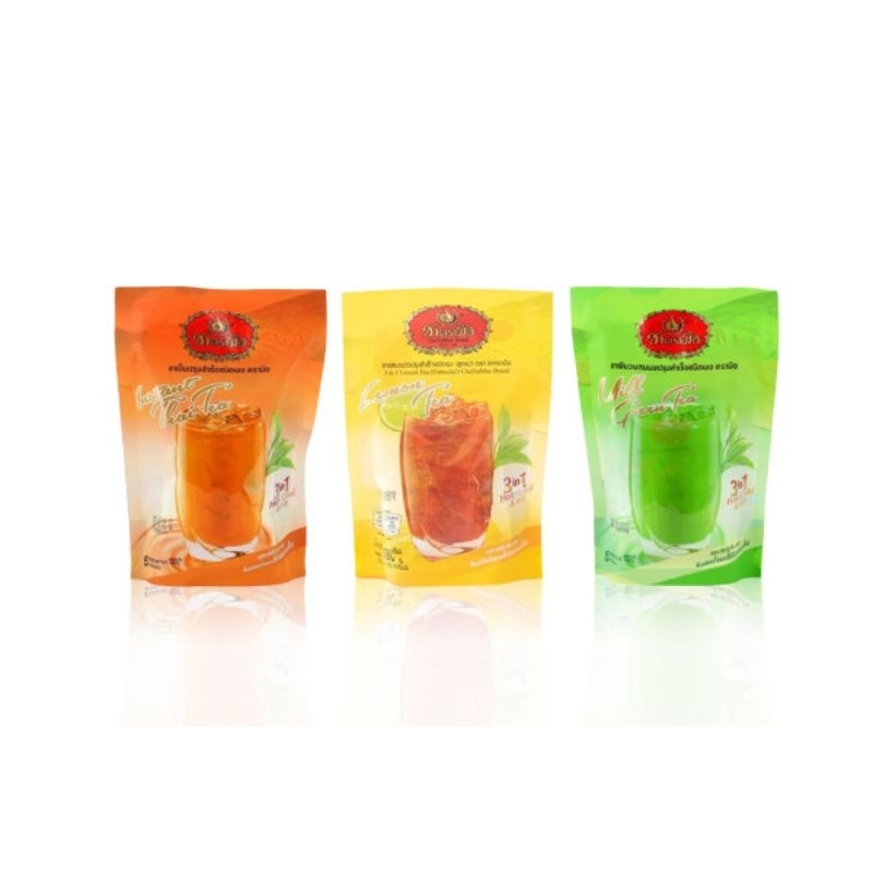 Jual CHATRAMUE INSTANT THAI TEA / GREEN TEA / LEMON TEA | Shopee Indonesia
