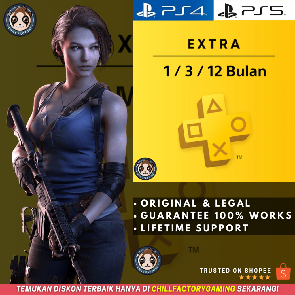 Jual Play Station PS Plus + EXTRA (1/3/12 Bulan) - INDONESIA X TURKEY ...