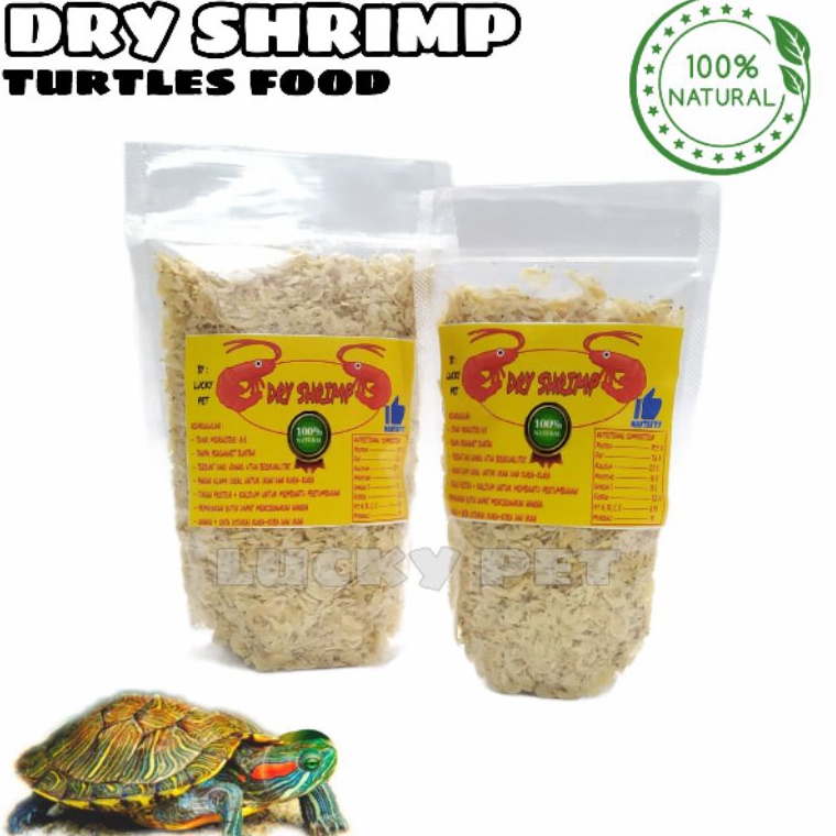 Jual Best Collection DRY SHRIMP udang kering pakan makanan kura kura ...