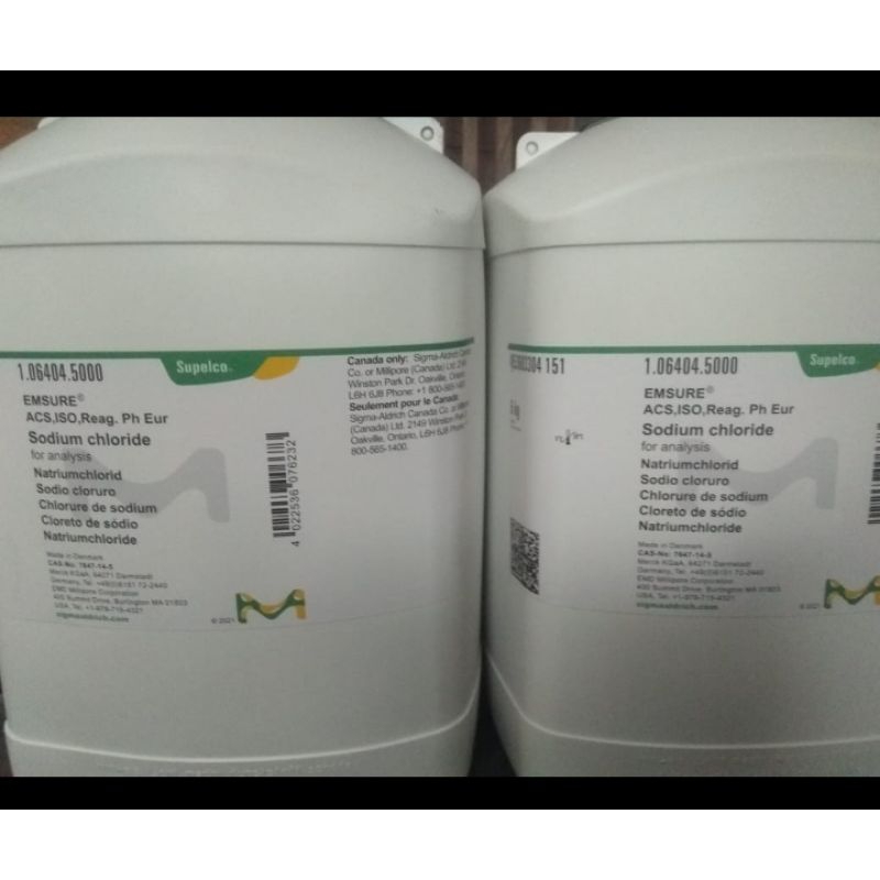 Jual Natrium chloride/Nacl/sodium Chlorida analis 5kg | Shopee Indonesia