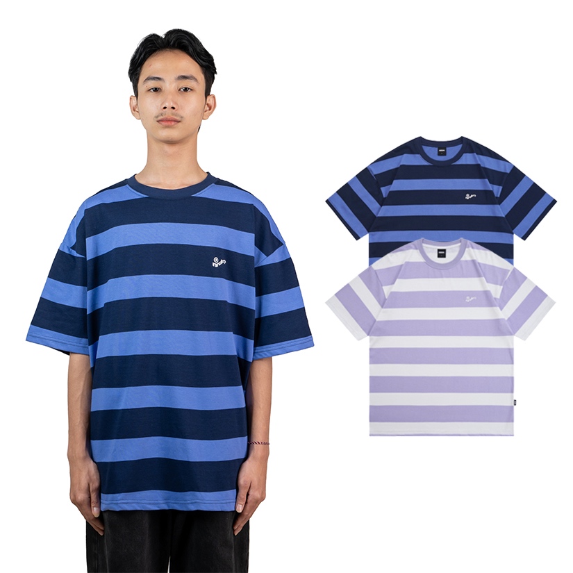 Jual NRDN Clothing Kaos Salur Oversize STRIPE BLOCK 2C | Shopee Indonesia
