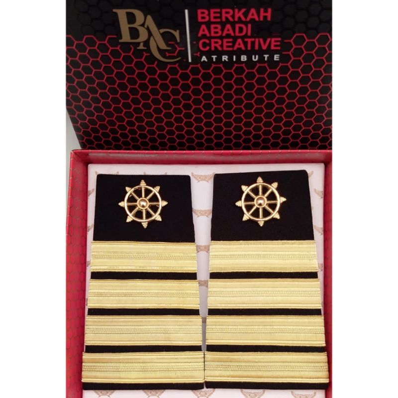 Jual Pangkat Pdh Pelmi/Pelayaran Balok 4 Kuning Exclusive By Bac ...