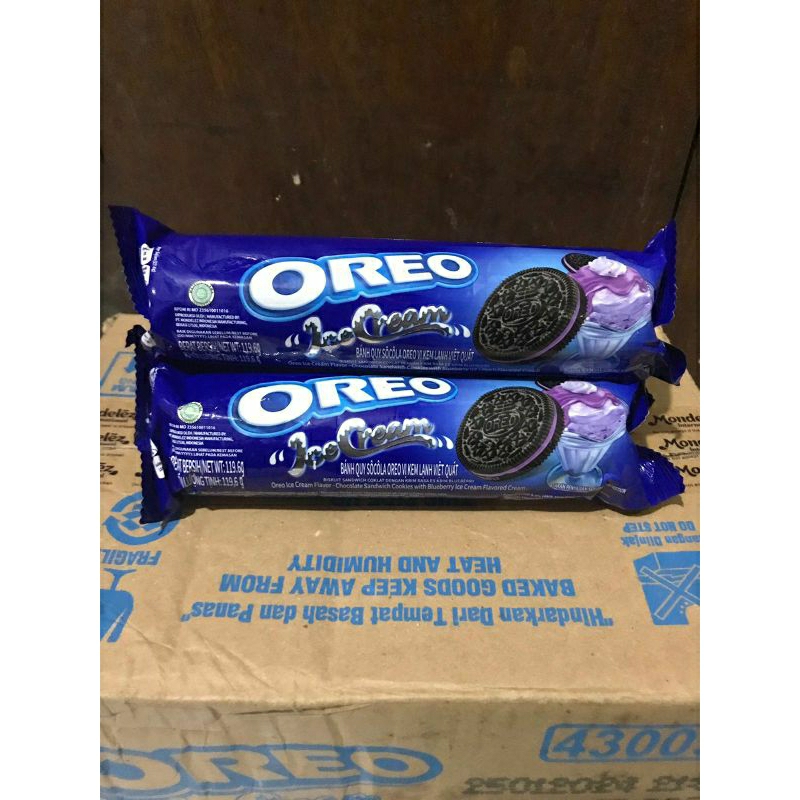 Jual OREO BERRY ICE CREAM 119.6G | Shopee Indonesia