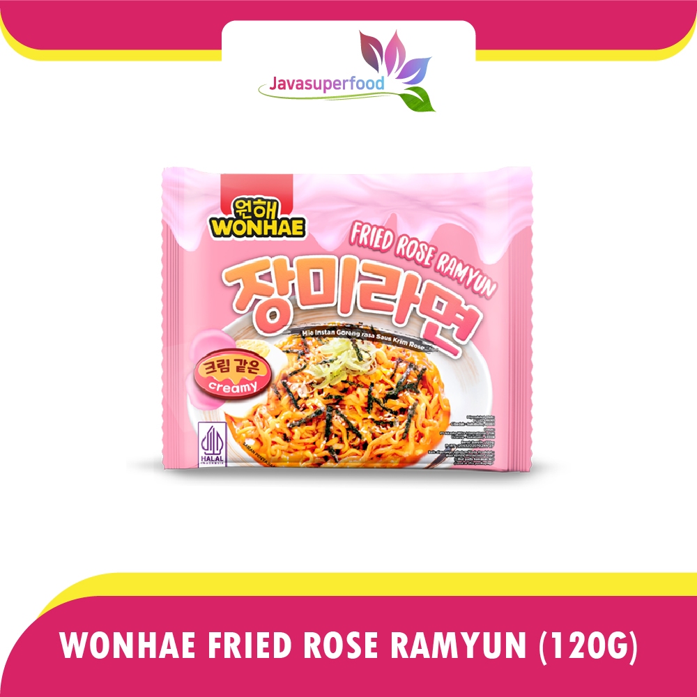 Jual Wonhae Fried Rose Ramyun 120g | Shopee Indonesia