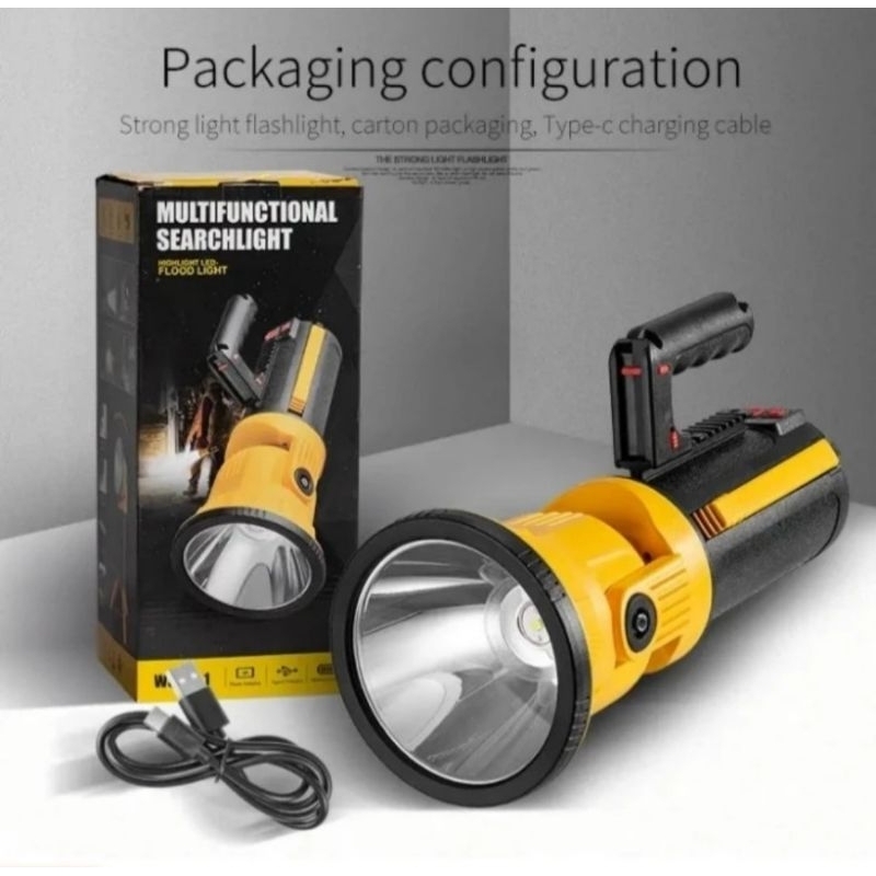 Jual SENTER SUPER POWER SENTER BESAR PROYEK 20.000lumens W5164 2000M ...