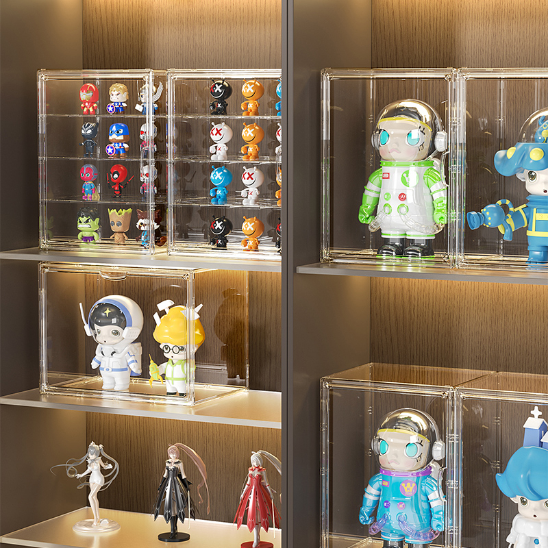 Jual Acrylic Transparent Storage Display Box/ Acrylic Box Transparent ...