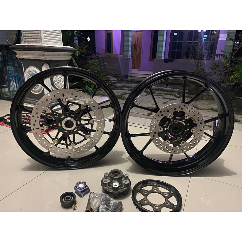 Jual velg cbr k45n pnp ninja 150 R SS RR (WARNA BISA REQUES) | Shopee ...