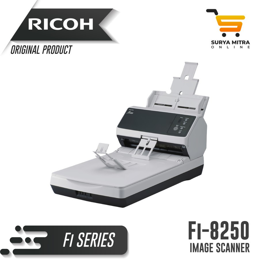 Jual Scanner Ricoh Fi-8250 / Fi 8250 50 ppm A4 ADF + Flatbed | Shopee Indonesia