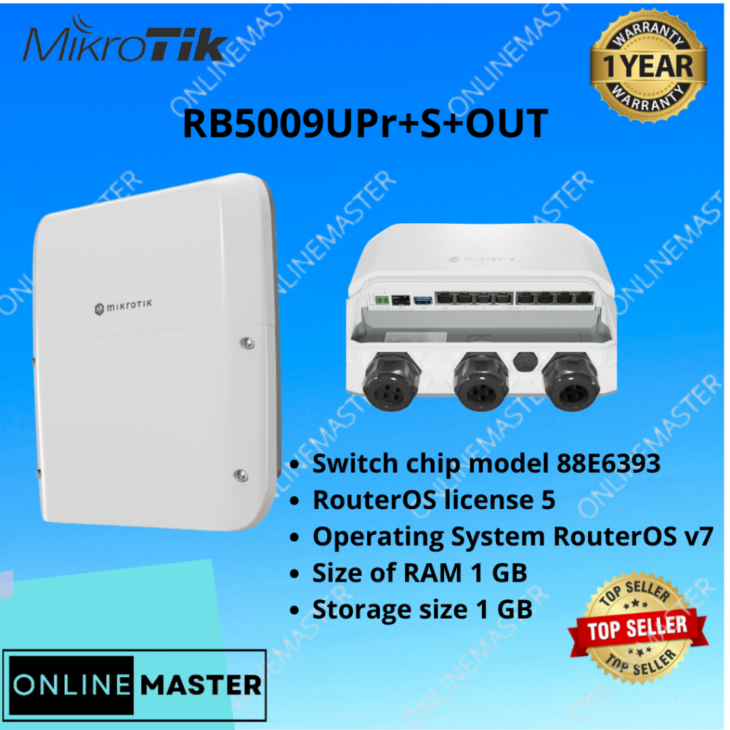 Jual Mikrotik RB5009UPr+S+OUT Router | Shopee Indonesia
