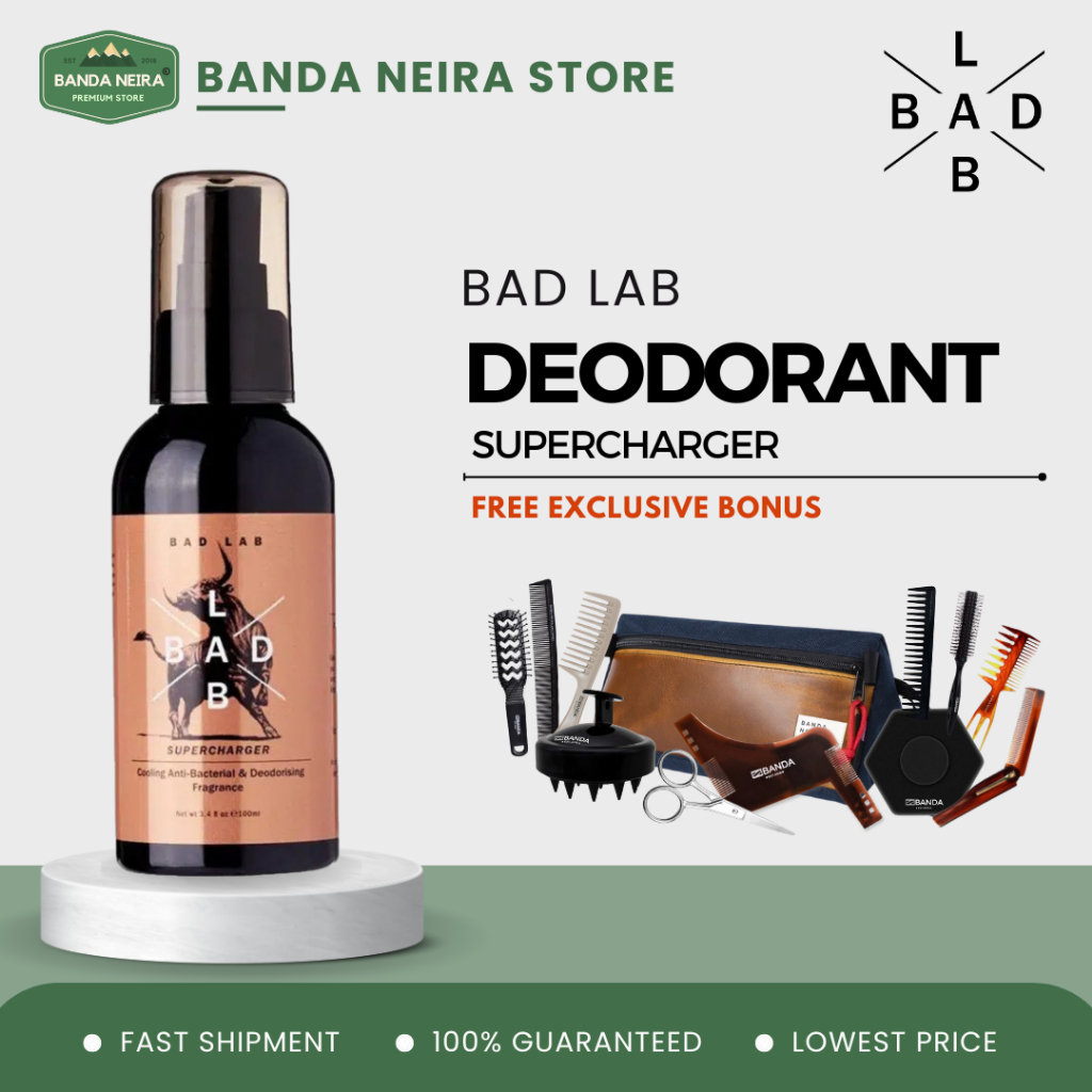 Jual BADLAB / BAD LAB Supercharger Deodorant + Fragrance / Deodoran ...