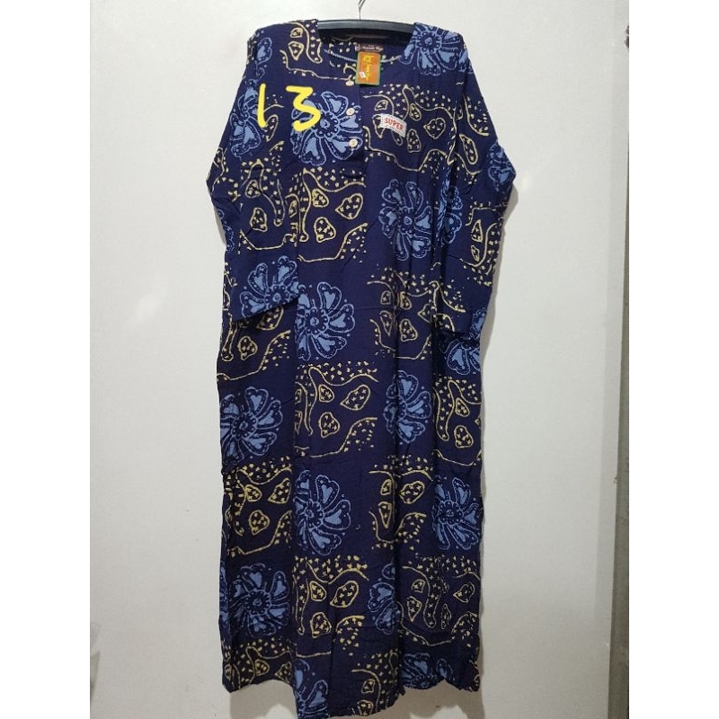Jual YULI - LONGDRES JUMBO LD 125 CM PB 130 CM BATIK BUSUI / DASTER ...