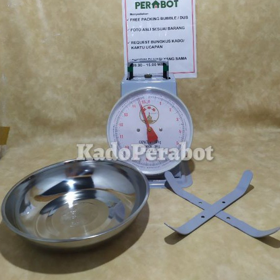 Jual Timbangan Kambing 15Kg - Timbangan Daging - Timbangan Pasar ...