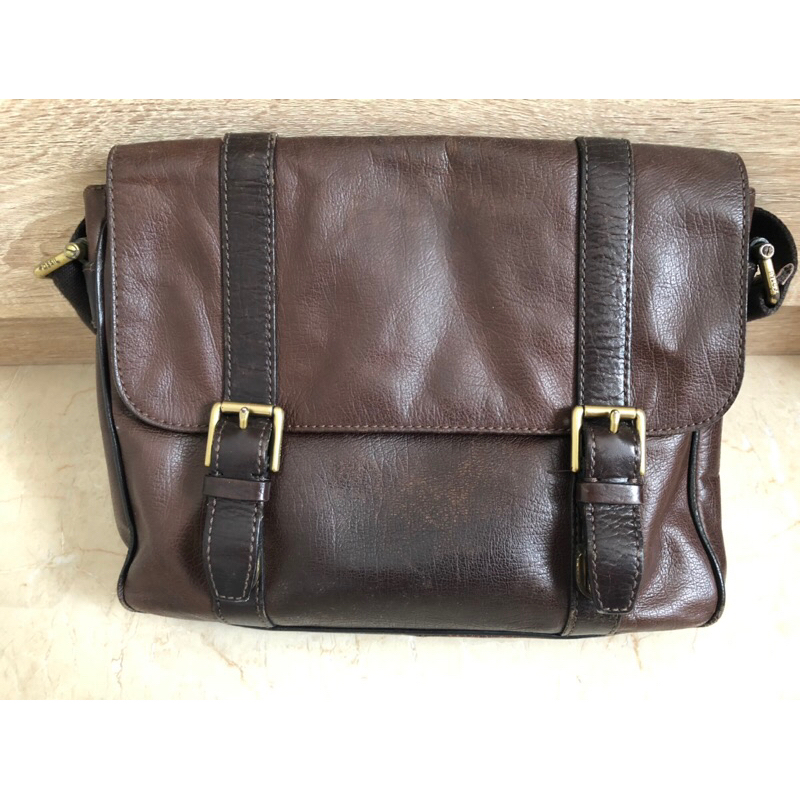 Jual Fsl Messenger Bag Preloved // tas pria bekas | Shopee Indonesia