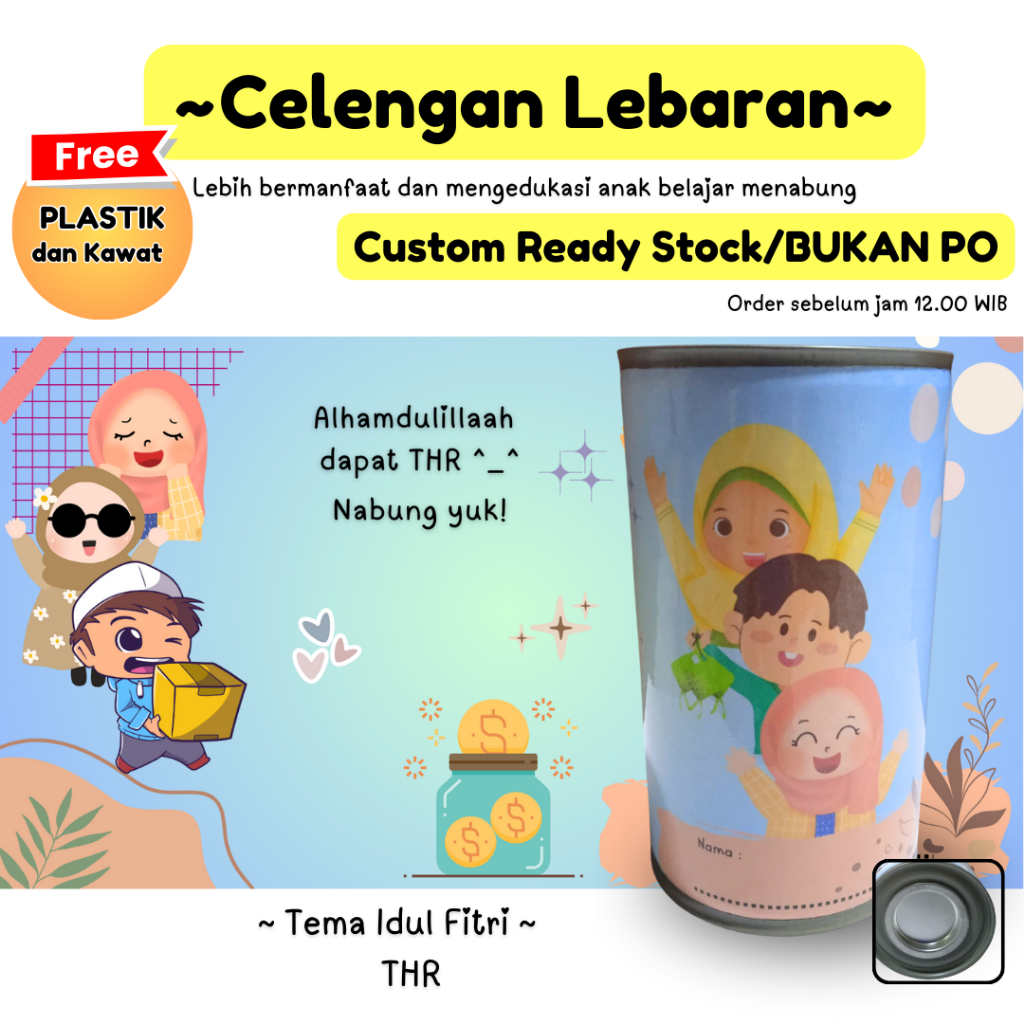 Jual Souvenir Celengan bisa custom gambar, nama dan tulisan Shining dan ...
