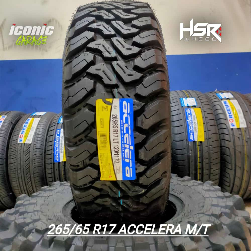 Jual ban mobil rimba 265 65 ring17 accelera m/t pajero,hilux,fortuner ...