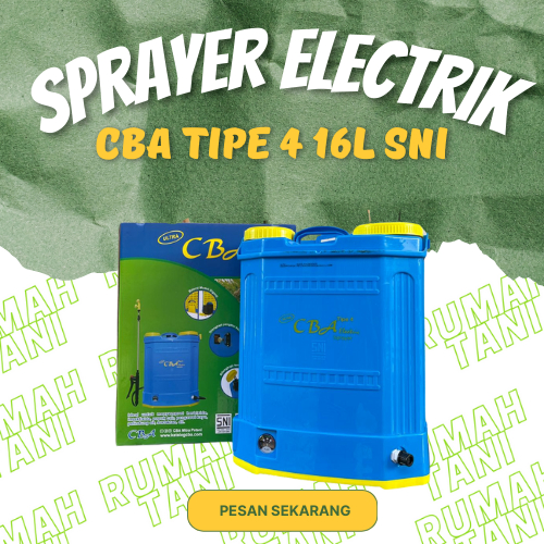 Jual sprayer elektrik tanaman pertanian original cba type 4 16L ...