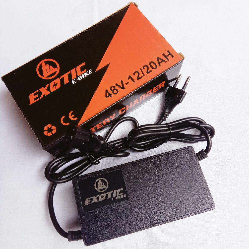 Jual Charger Sepeda Listrik Exotic 48V 20Ah Ori Universal Goda Uwinfly | Shopee Indonesia