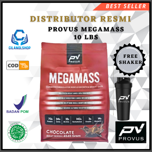 Jual Provus Mega Mass Gainer 10lbs Supplement Fitness Megamass Bulking ...