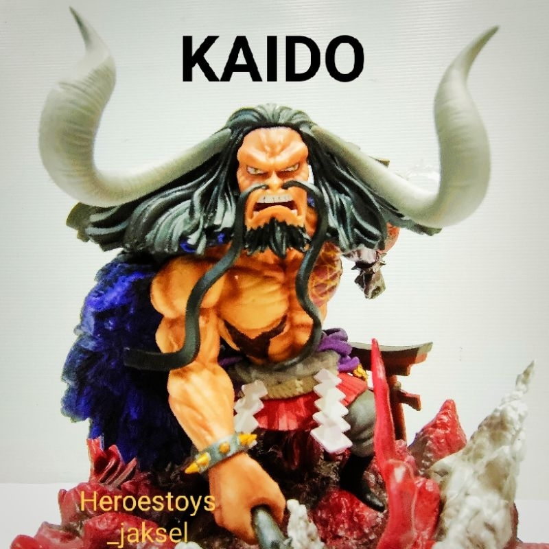 Jual Figure Kaido KAIDOU OnePiece Anime Statue New Wano Land Kaido ...