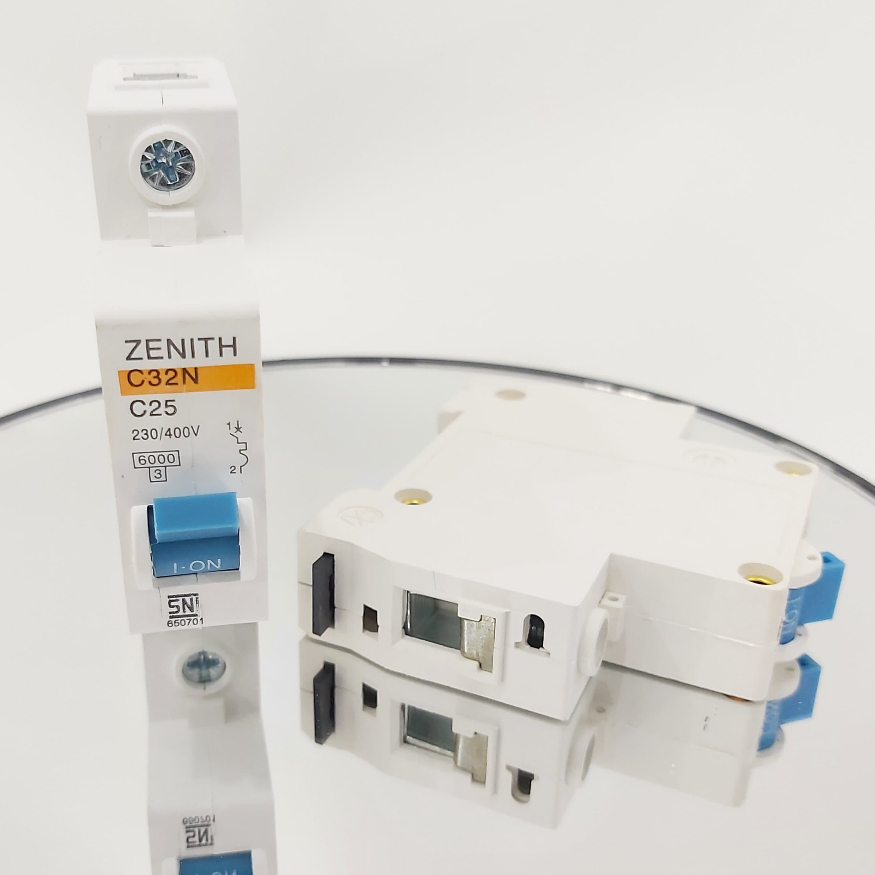 Jual MCB LISTRIK ZENITH 1P 25A / MINI CIRCUIT BREAKER 1P 25 AMPERE ...