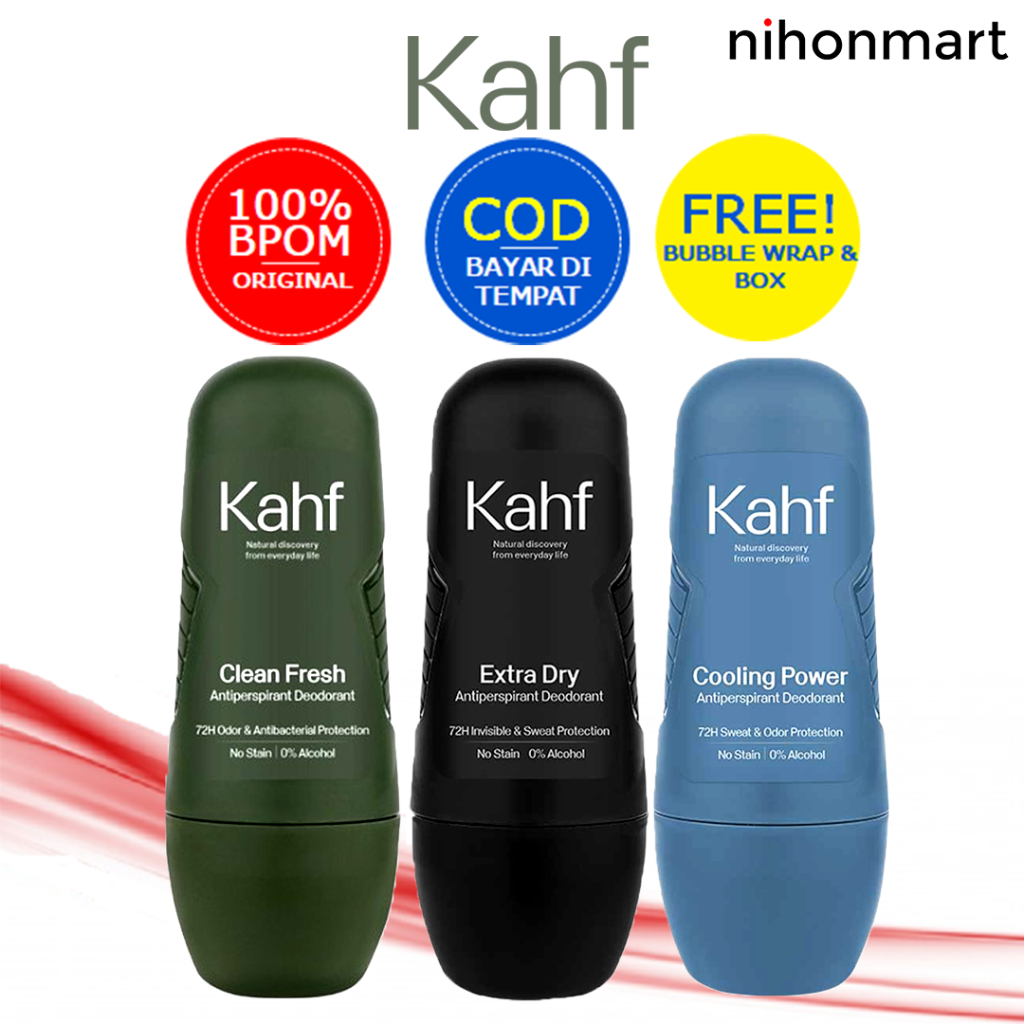 Jual Kahf Antiperspirant Deodorant Roll On 45ml | Shopee Indonesia