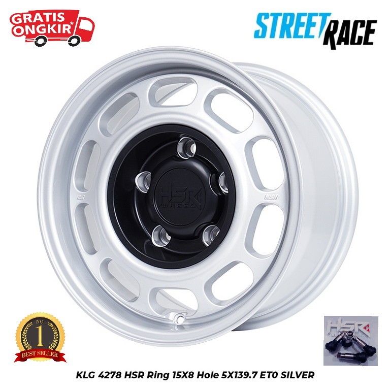 Jual Velg Model Kaleng R15 Untuk Jimny Katana Taft Dll Pcd 5x139,7 Hsr ...