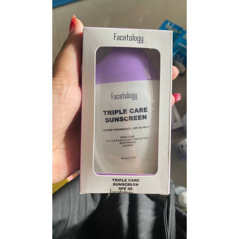 Jual Facetology Sunscreen SPF 40 40 ml | Shopee Indonesia