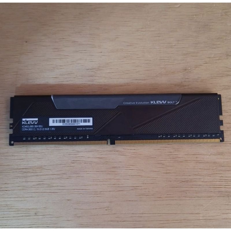 Jual RAM / MEMORY PC KLEVV 8GB DDR4 3600MHZ | Shopee Indonesia