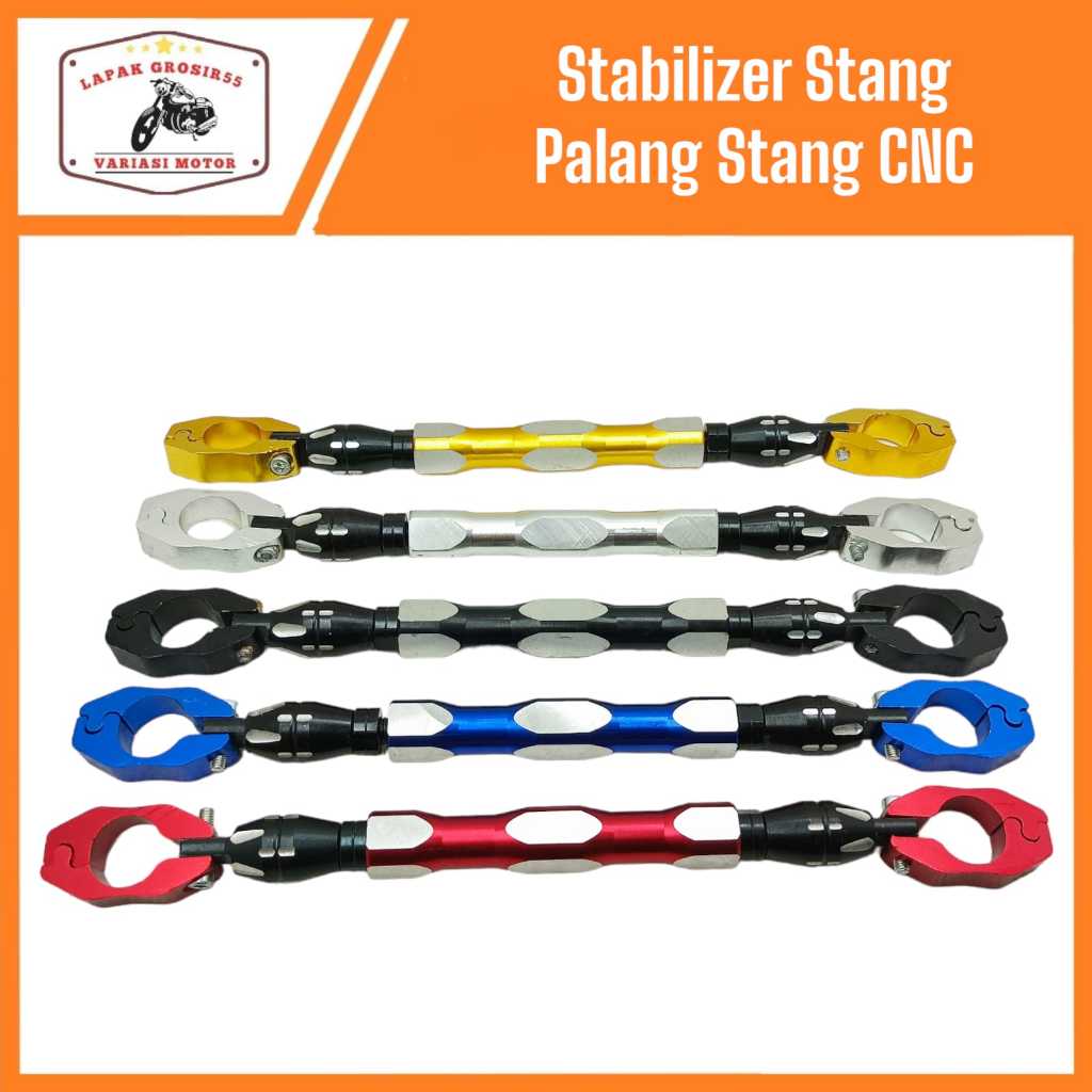Jual Stabilizer Stang Palang Stang CNC Universal RX KING PCX BYSON ...