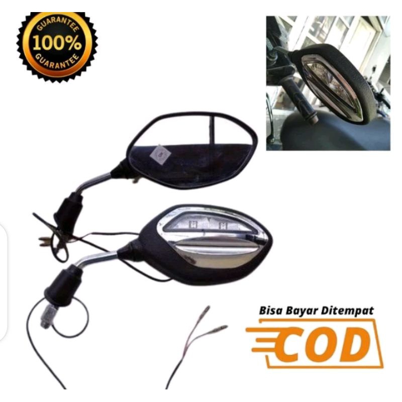 Jual spion sein LED chrome Honda Vario 110 125 150 Vario 160 beat Genio ...