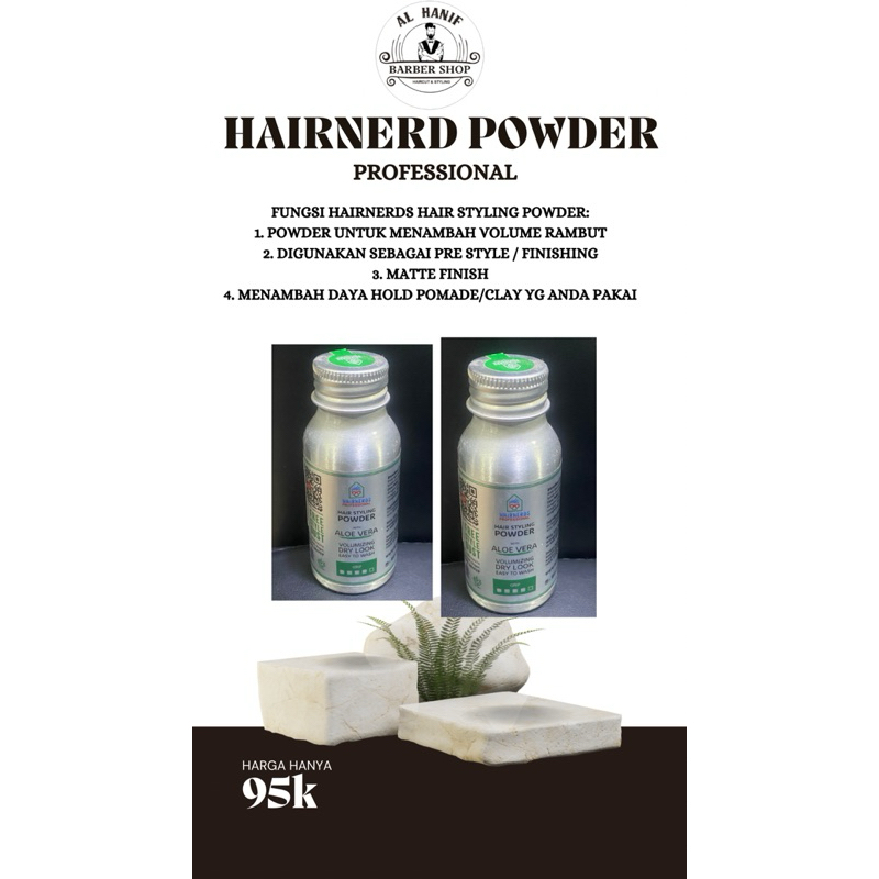 Jual Hairnerd professional Hair styling powder original | Shopee Indonesia