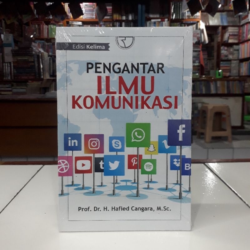 Jual Rajawali Pers Buku Pengantar Ilmu Komunikasi Edisi Kelima - Prof. Dr. Hafied Cangara, M.Sc ...